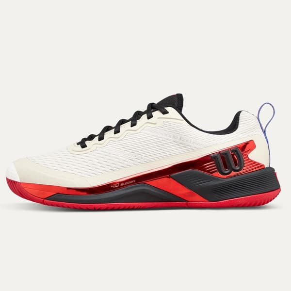 Wilson Rush Pro 4.5 USO Men's Tennis Shoe Tofu/Infrared - The Tennis Shop